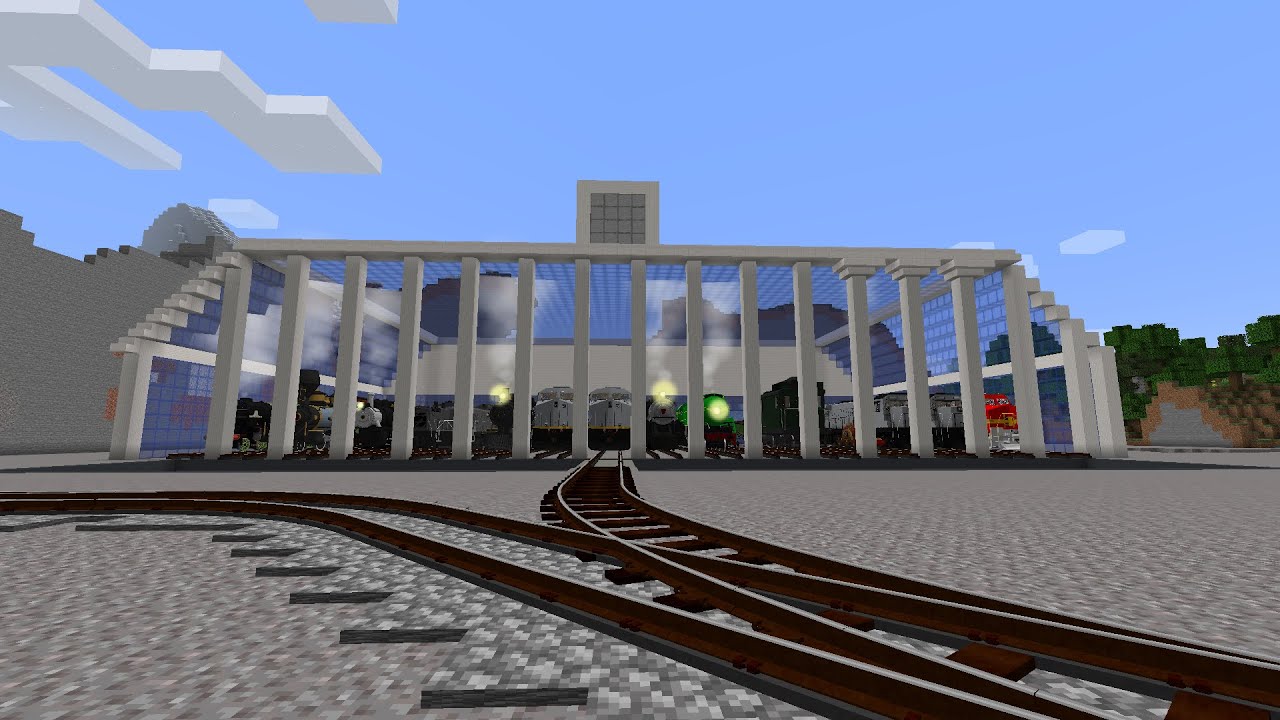 Minecraft Immersive Railroading with Queensland Rail trains 10 - YouTube