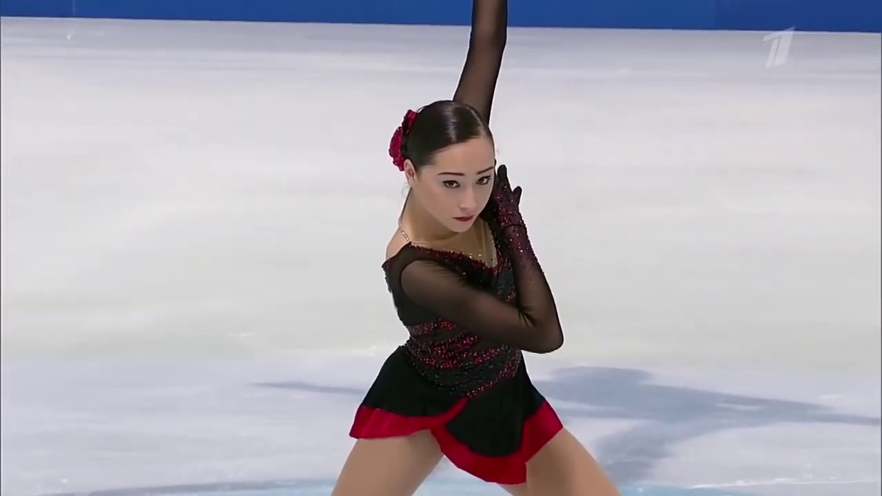 Hanna Harrell (田村花亜) 2019 Junior World Championship Free Program - YouTube