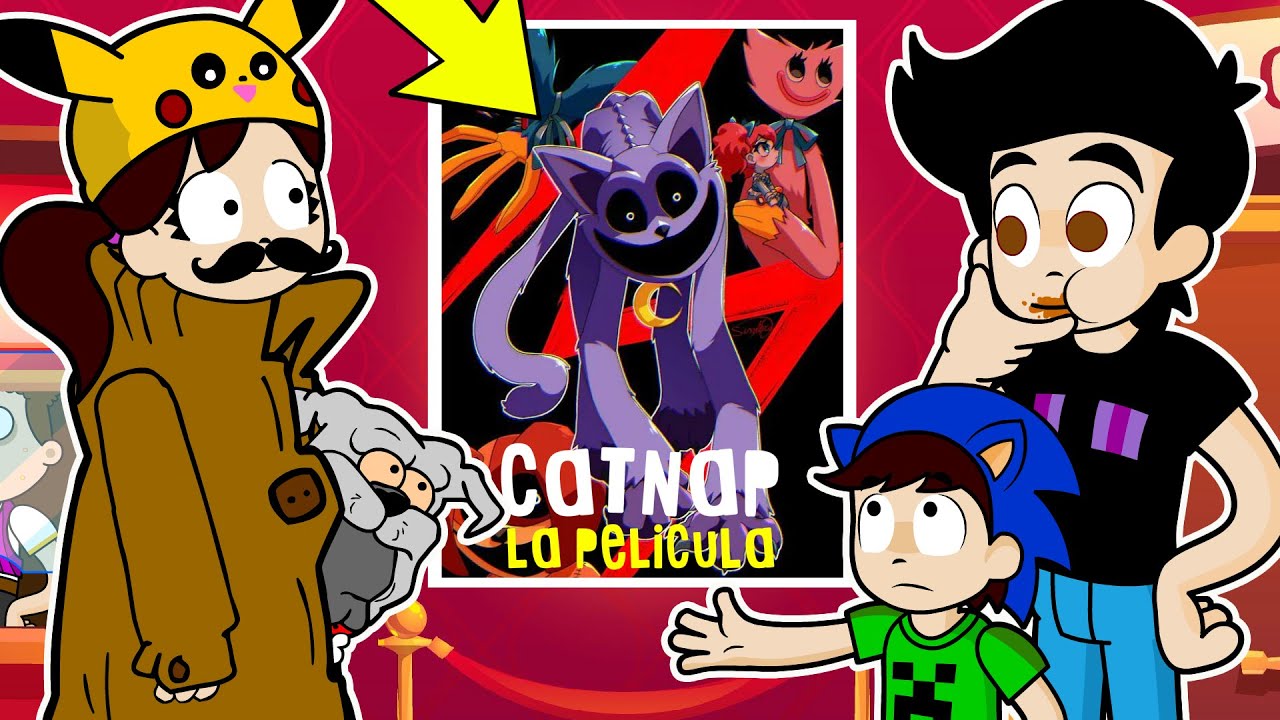 ANIMACIÓN: MI HIJA QUIERE VER la PELICULA de CATNAP 😂🤣 - YouTube
