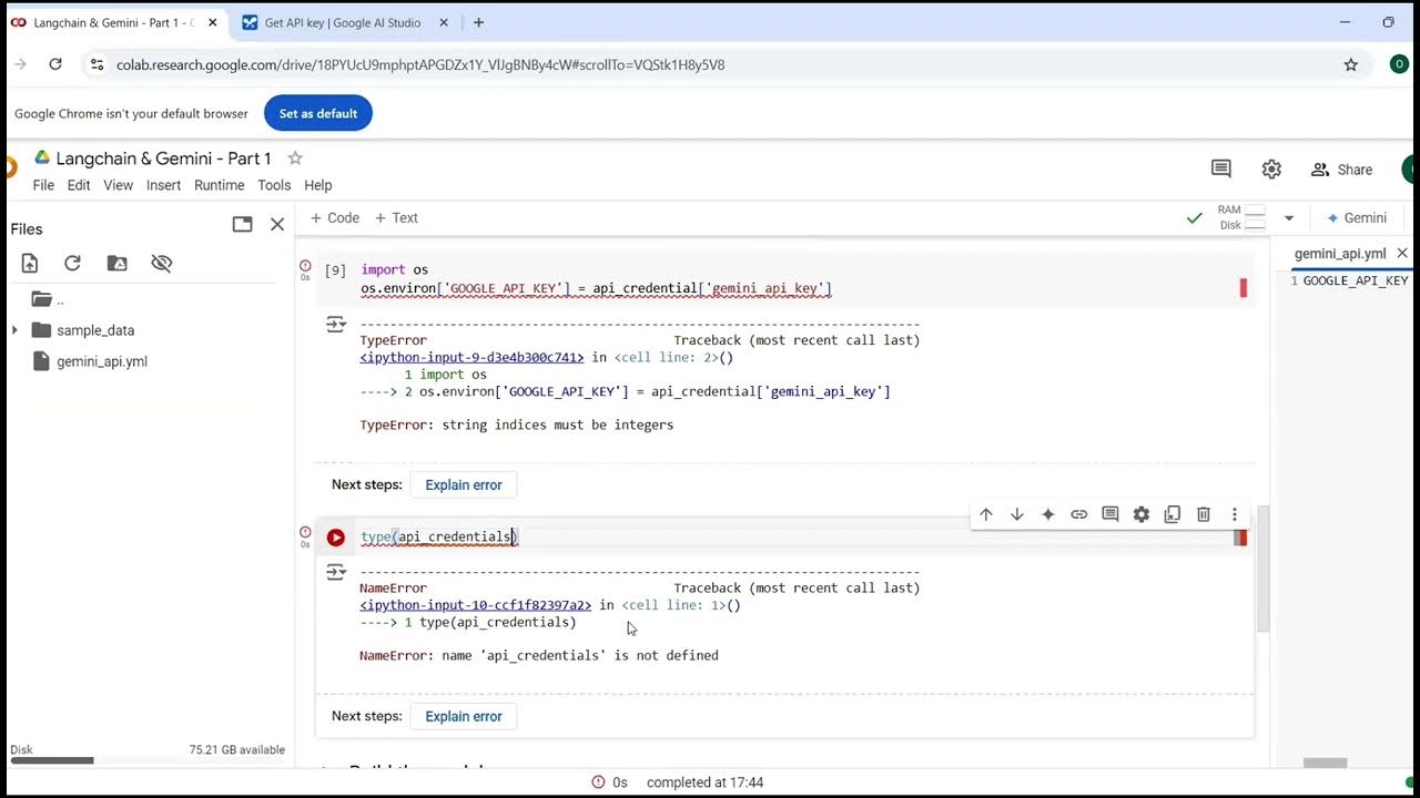 Langchain and Gemini - Part 1 - build a basic LLM chain - YouTube