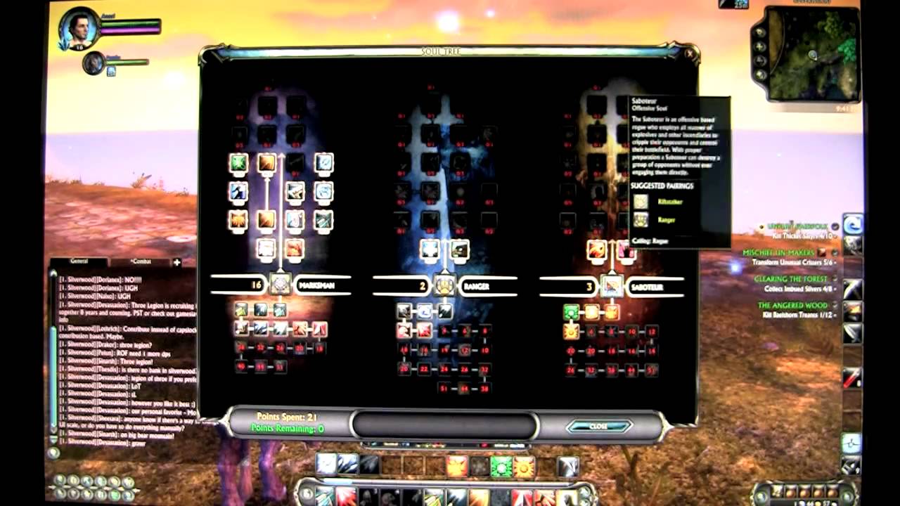 Rift talent spec`ing - YouTube