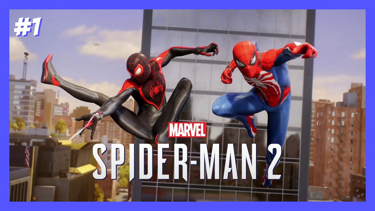 The Adventure Begins! The First Hour of Spider-man 2 Playthrough - YouTube
