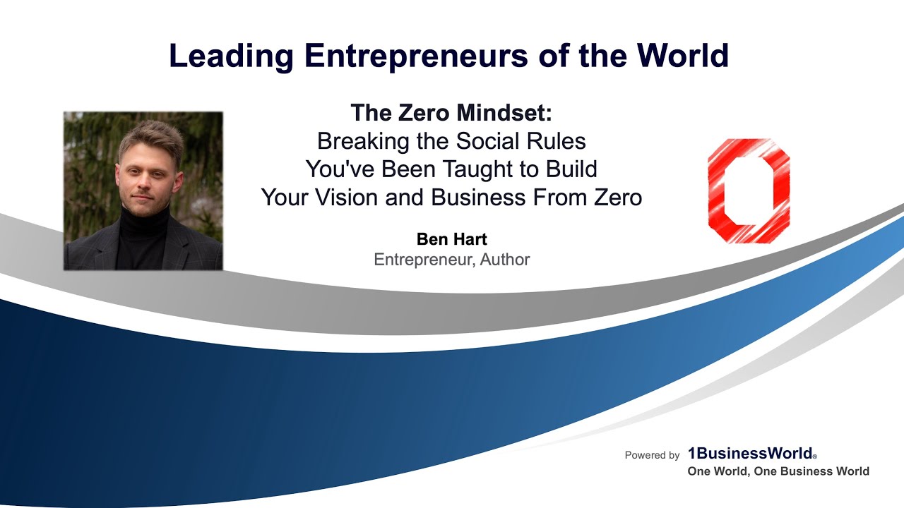 The Zero Mindset | Ben Hart - YouTube