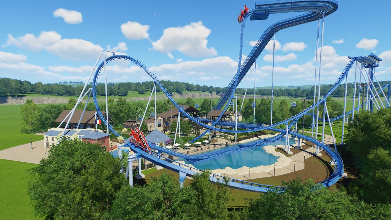 Griffon Recreation Planet Coaster 2 POV - YouTube