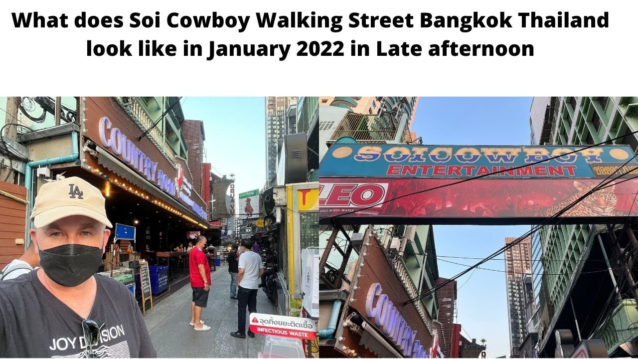 Soi Cowboy Walking Street in Bangkok Thailand in late afternoon - YouTube
