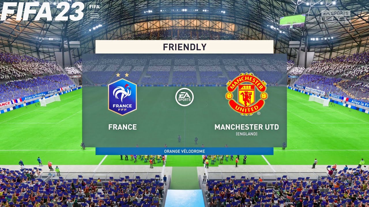 FIFA 23 | France vs Manchester United - International Friendly - PS5 ...
