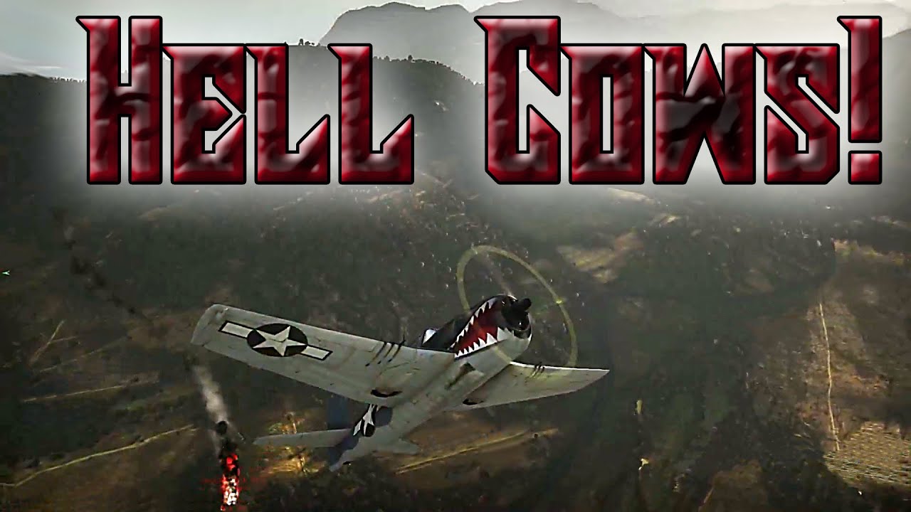 Hellcows! - (1080p) F6F Hellcat War Thunder with DodgerRoger and ...
