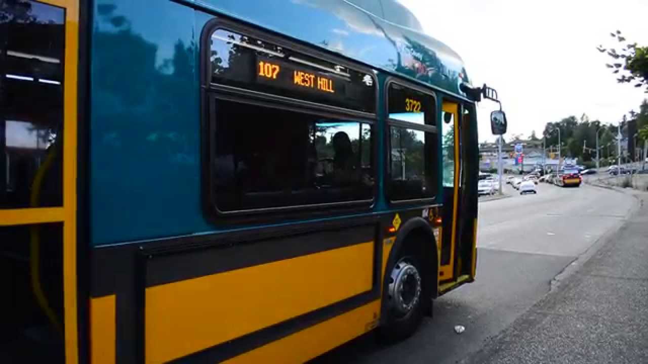 King County Metro 2014 New Flyer XDE35 "Xcelsior" Hybrid 3722 On The ...