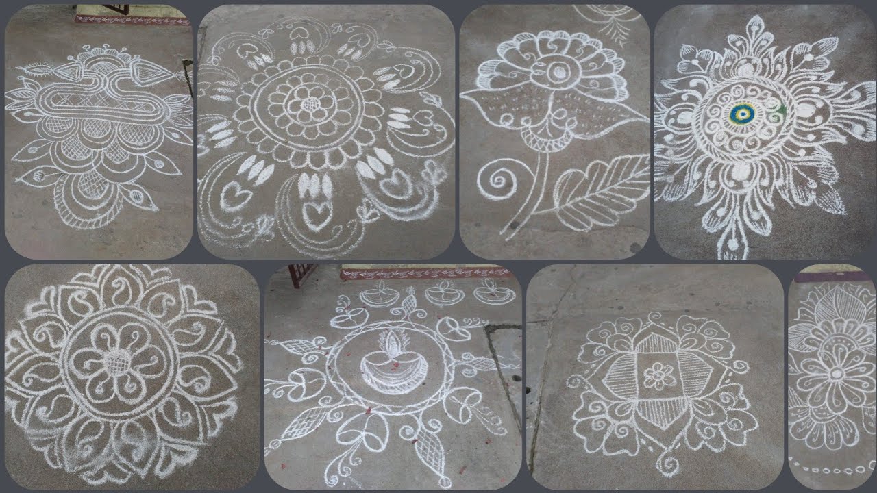 muggulu collection/ all in one muggulu/ design muggulu - YouTube