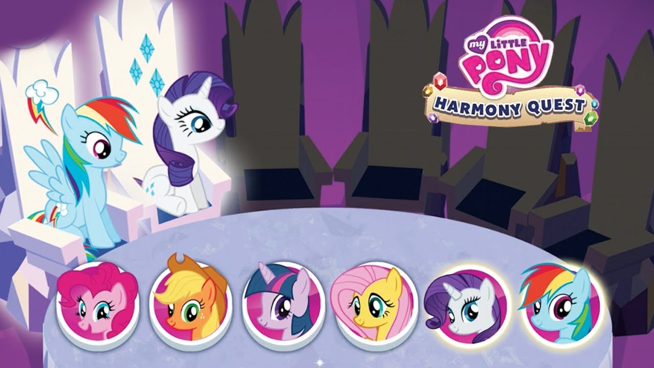 My Little Pony: Harmony Quest - Mission Quest Rainbowdash and Rarity ...