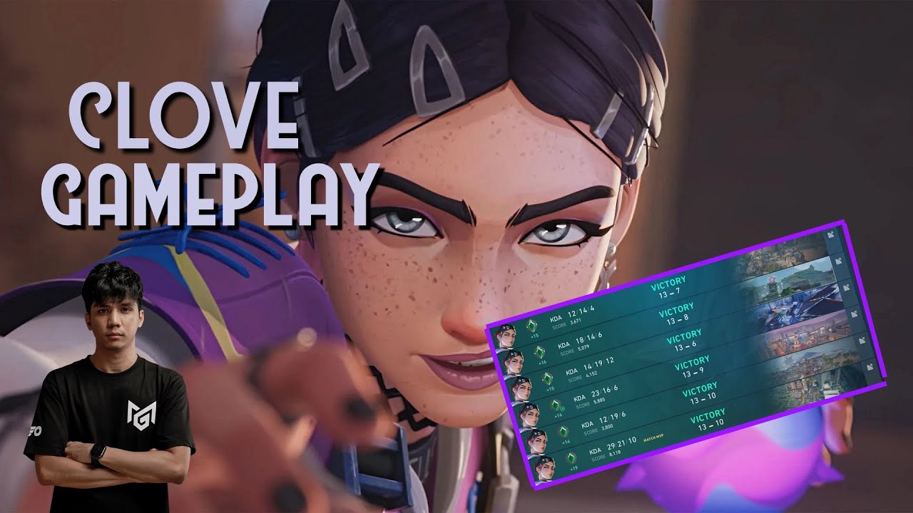 CLOVE GAMEPLAY | EASY RANK UP WITH THIS AGENT - YouTube