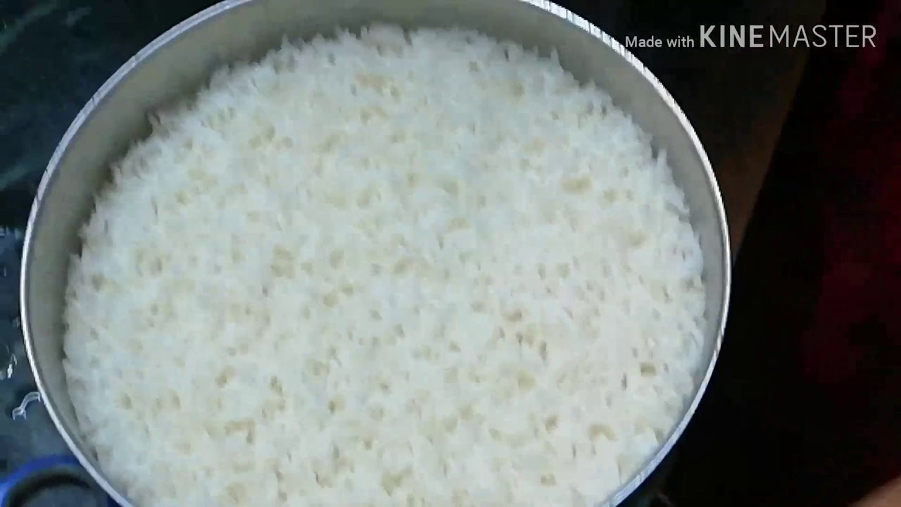 How to make coconut rice - YouTube