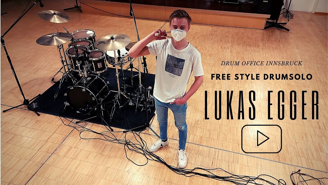 LUKAS EGGER FREE STYLE DRUM SOLO ADAWARDS 2021 INTERMEDIATE - YouTube
