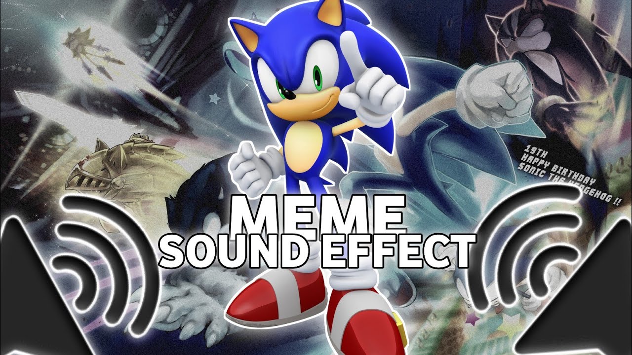 SONIC RUN GAME COIN MEME SOUND EFFECT - YouTube