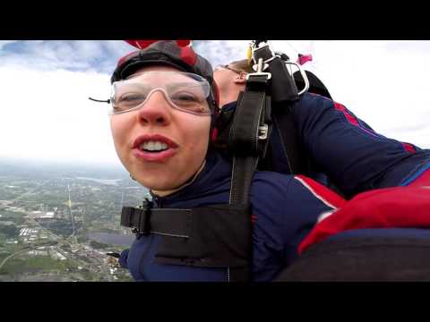 Stephanie Ramirez's Tandem skydive!
