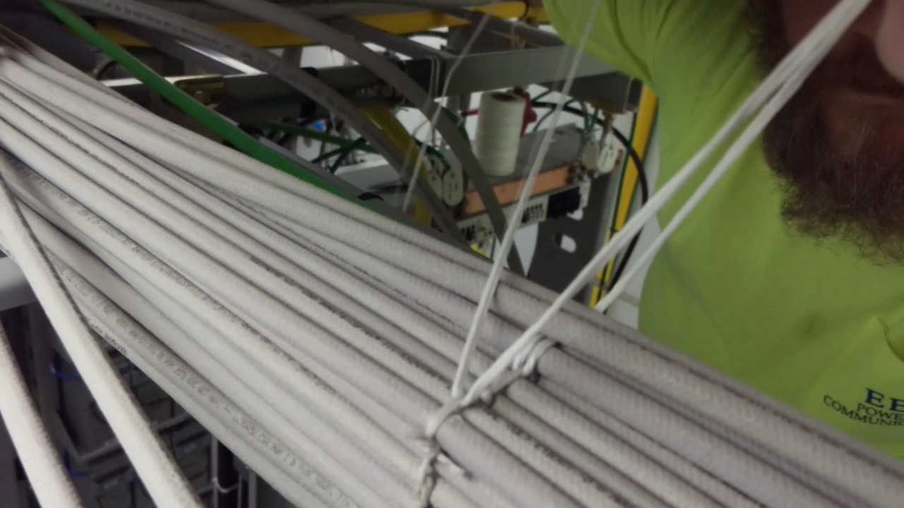 Telecom Cable Lacing