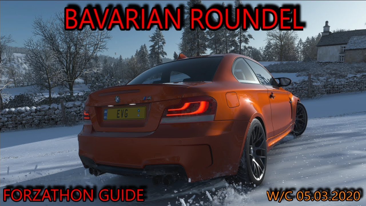 Forza Horizon 4 - Forzathon Guide 'Bavarian Roundel' BMW 1 Series M ...