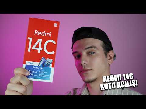 Xiaomi Redmi 14C Kutu Açılışı ve Ön İnceleme | Fiyat/Performans Canavarı mı?