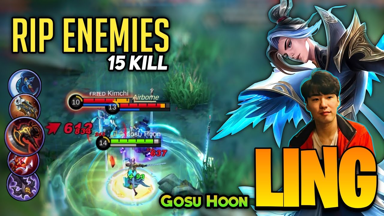 Ling Aggressive Gameplay RIP enemies! [ Ling Best Build 2021 ] By Gosu ...