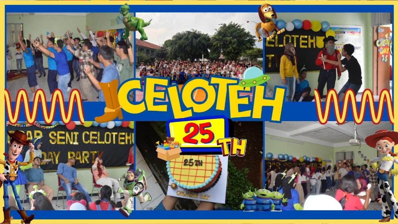 CELOTEH'S VLOG #4 ll Hut Celoteh ke-25 - YouTube