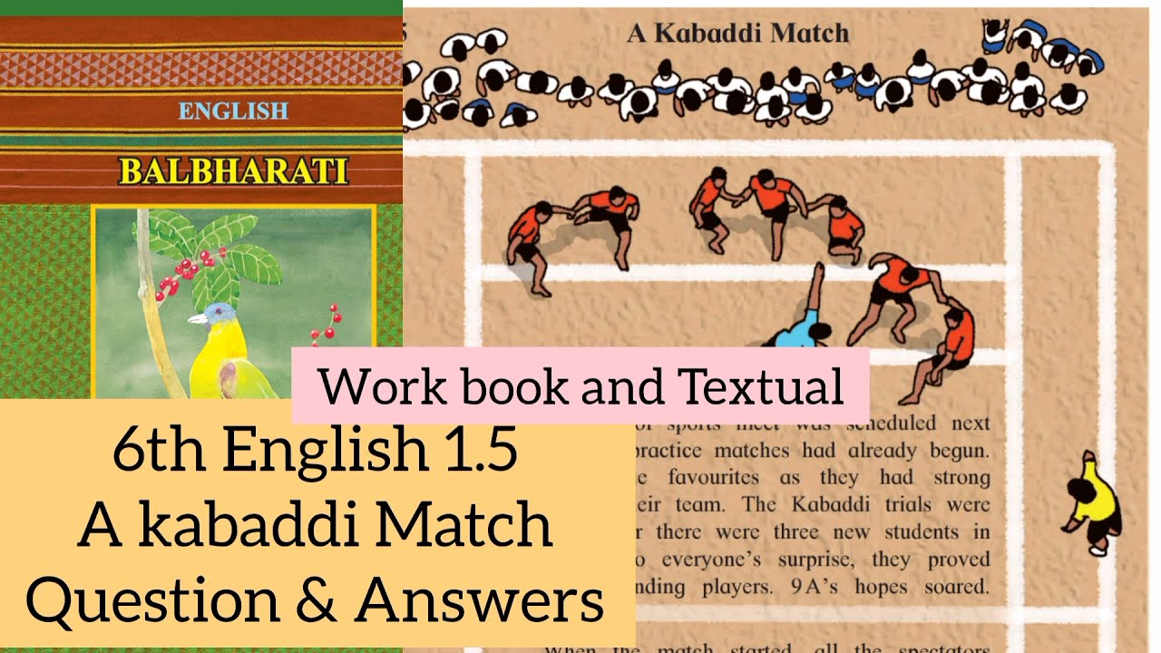 6th English 1 5 A Kabaddi Match Question And Answers YouTube 6th-english-1-5-a-kabaddi-match-question-and-answers-youtube