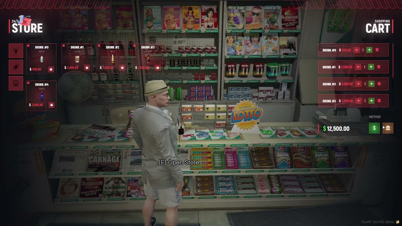 [FiveM] Redline Market System - YouTube