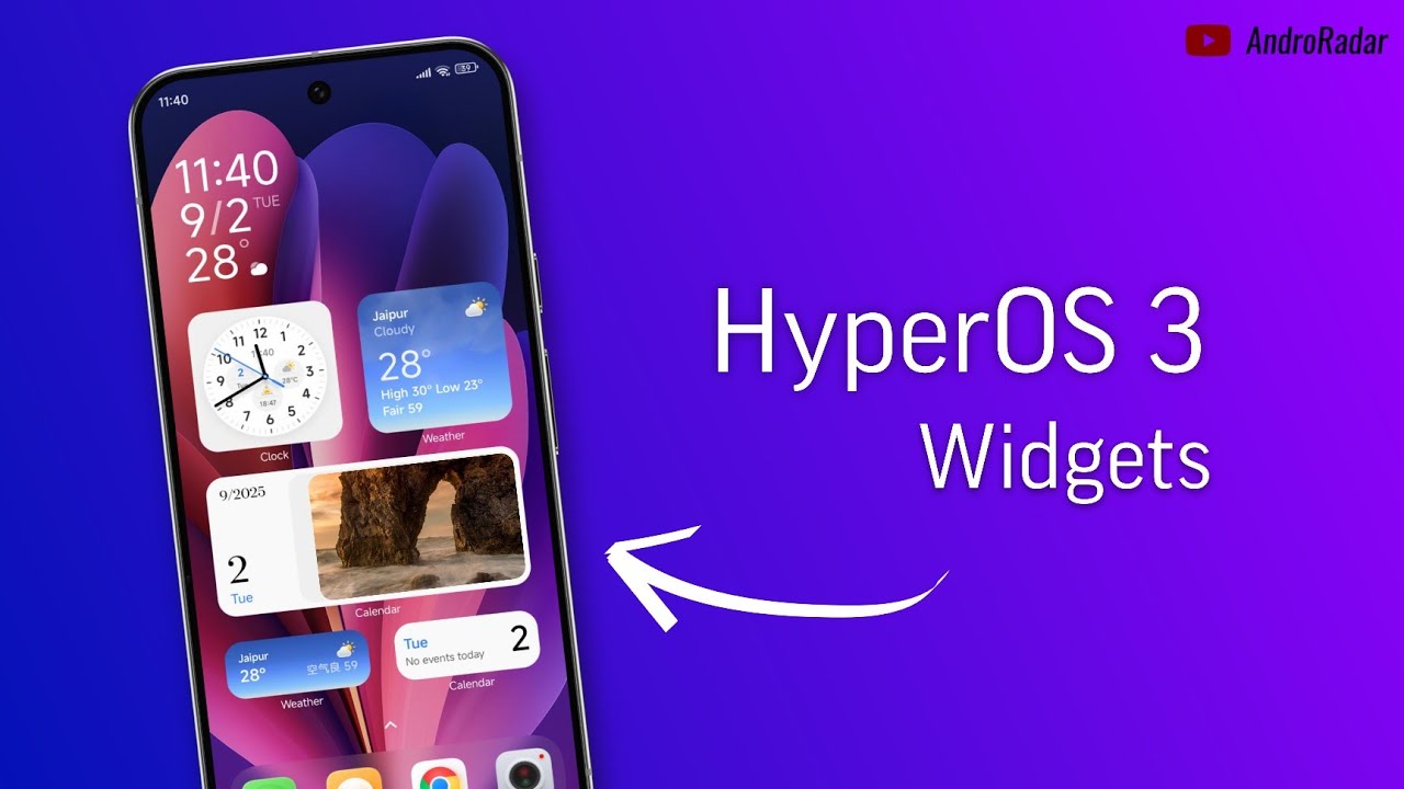 ⚡ GET HYPEROS 3 WIDGETS ON ANY XIAOMI, REDMI DEVICE - YouTube