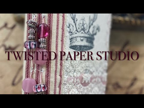 Easy decorative 3 hole pamphlet stitch with beads! So Pretty! Gratitude ...