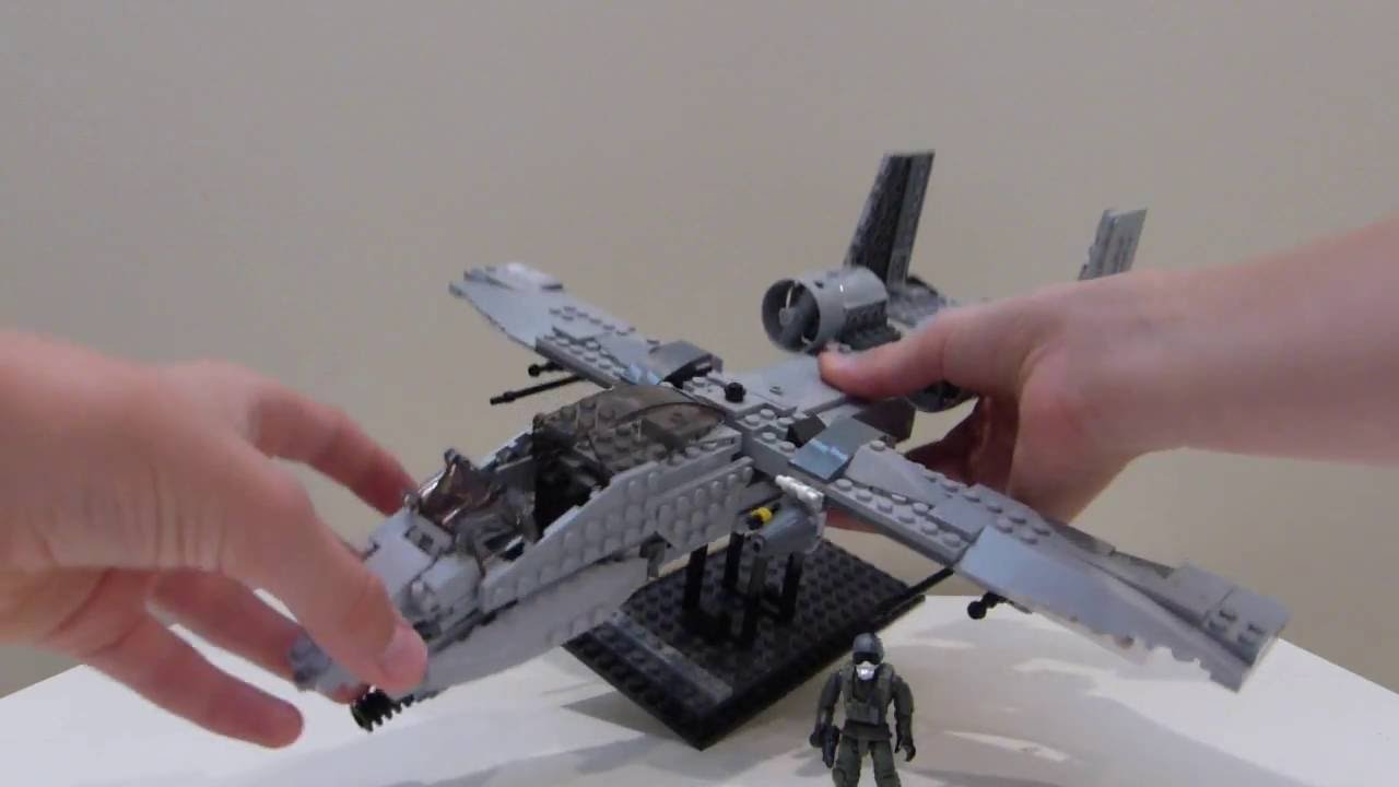 Lego CoD A-10 Warthog Gunship MOC Review - YouTube