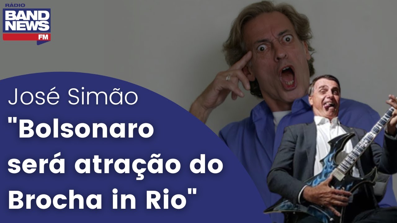 José Simão: “Bolsonaro será atração do Brocha in Rio” - YouTube
