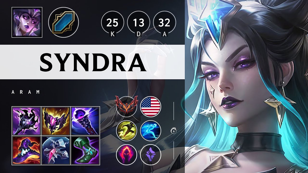 Syndra ARAM - NA Grandmaster Patch 25.09 - YouTube