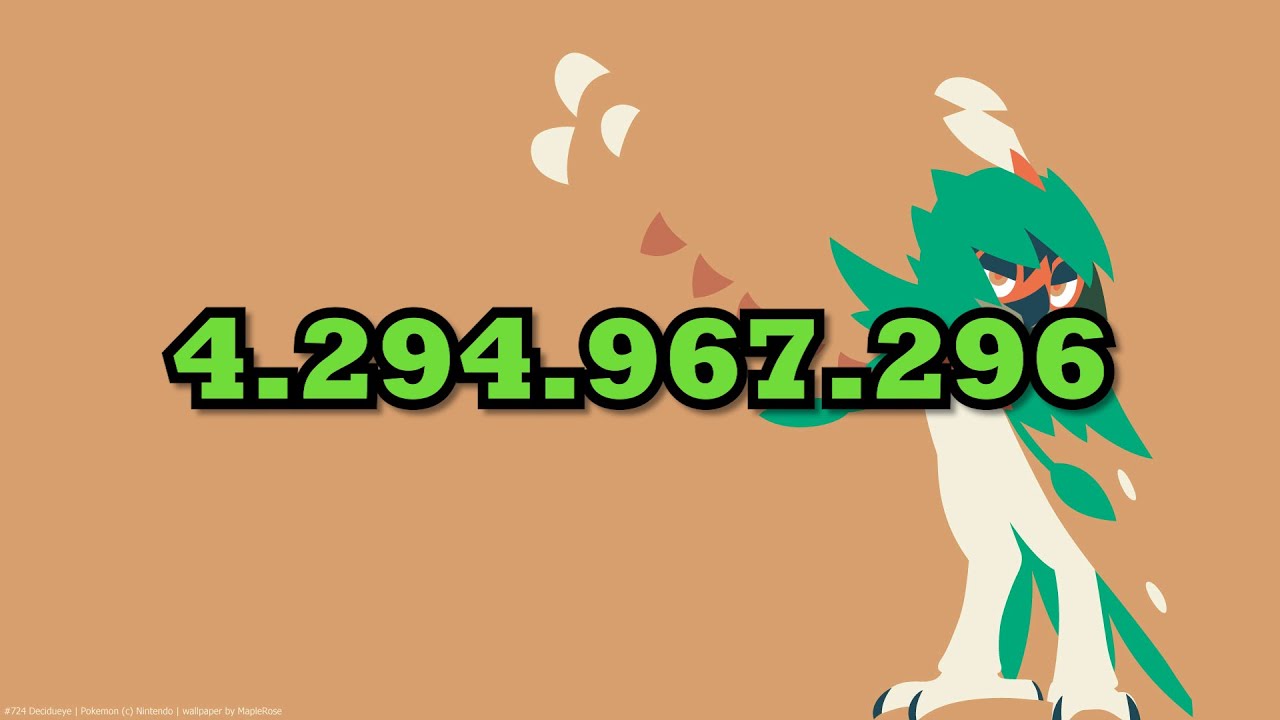 4.294.967.296 - YouTube