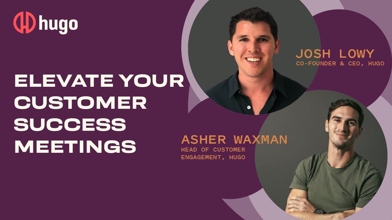 Elevate Your Customer Success Meetings - YouTube
