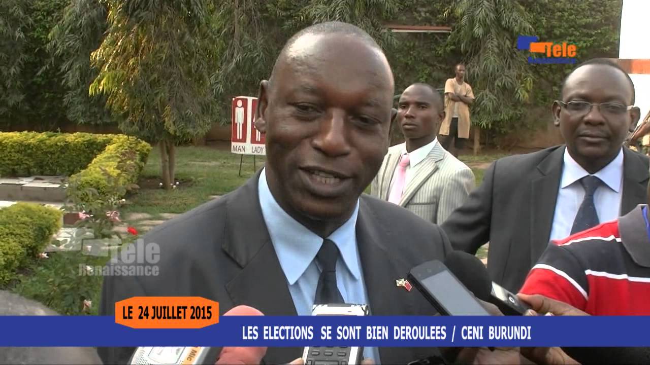 LES ELECTIONS SE SONT BIEN DEROULLEES/CENI BURUNDI - YouTube