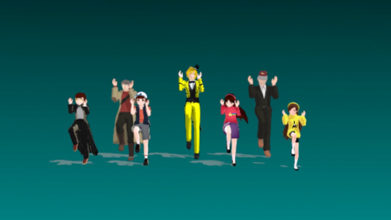 MMD Gravity Falls Timber - YouTube