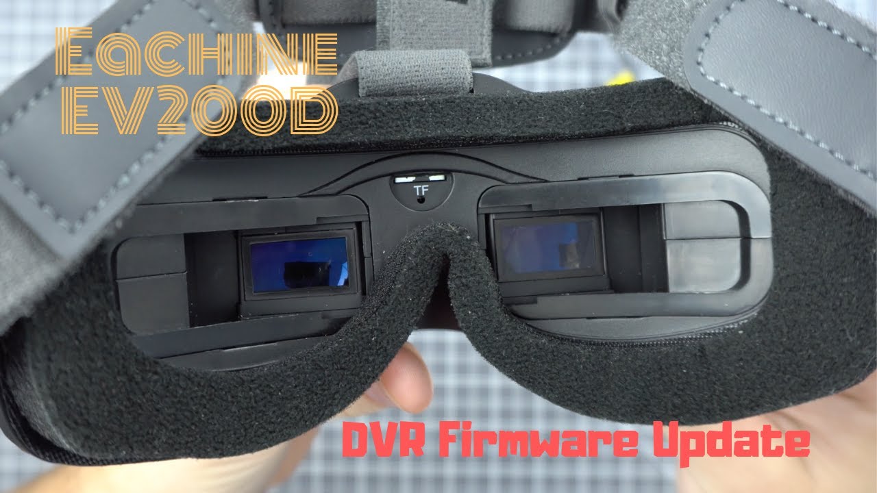 How to Update the Eachine EV200D DVR Firmware - YouTube