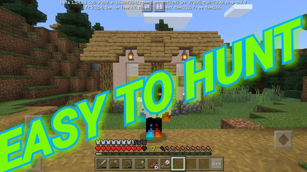 EASY TO HUNT | MINECRAFT SURVIVAL EP.4 - YouTube