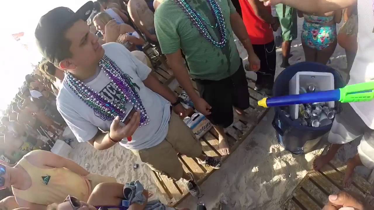 Panama City beach Spring break 2015 shot fail! - YouTube