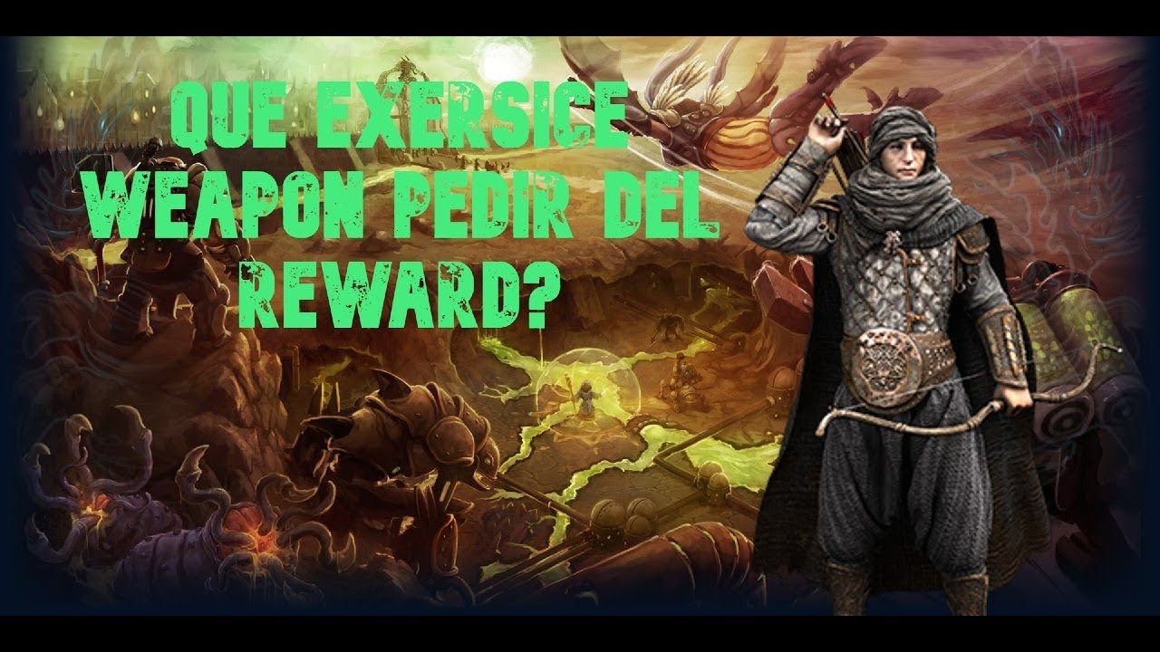 TIBIA ¿que Exercise weapon pedir en el Reward Wall? - YouTube