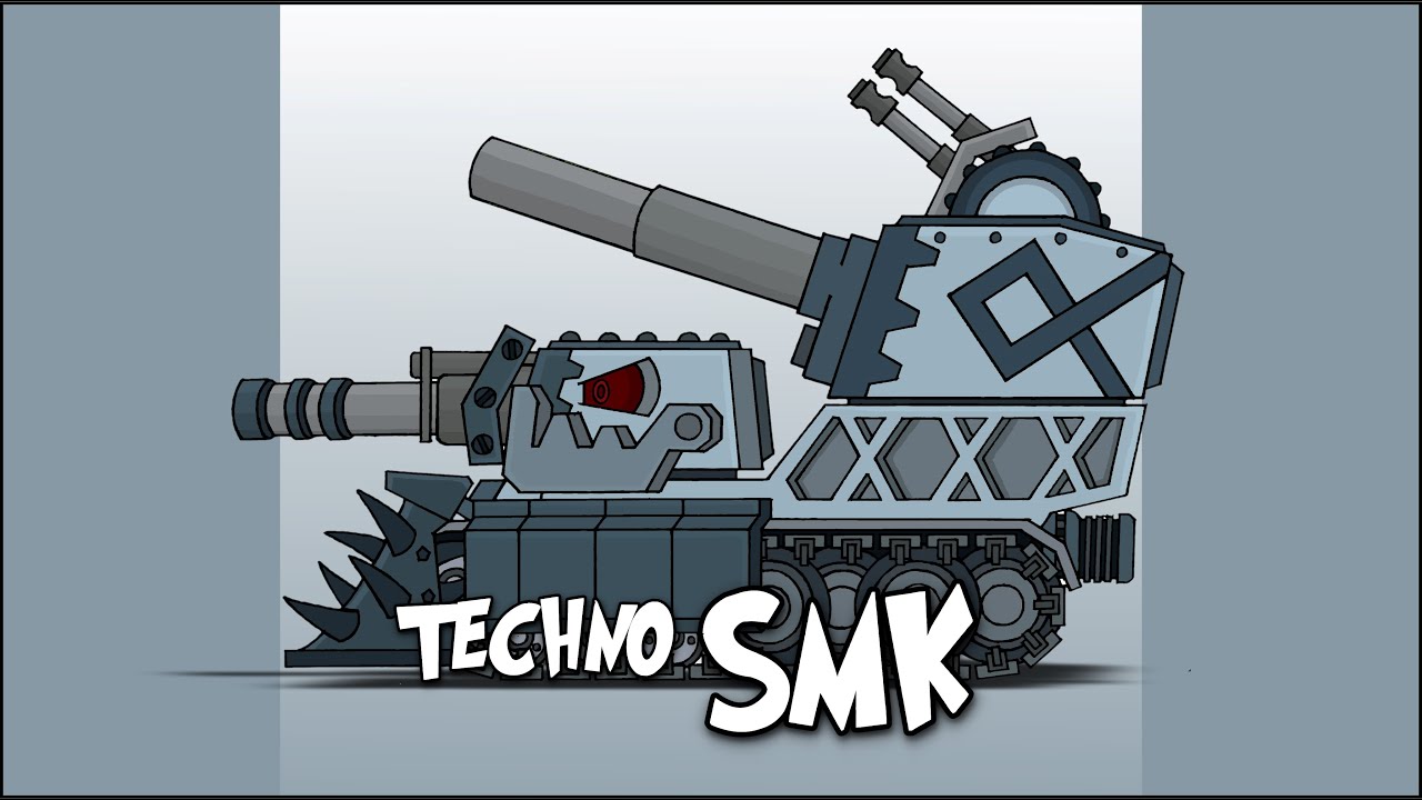 How To Draw Cartoon Tank New Techno SMK | HomeAnimations - Cartoons ...
