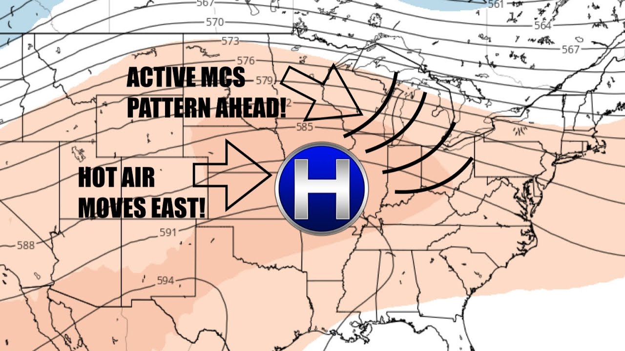 A HUGE Pattern Shift Is Coming, With Heat / MCS and DERECHO potential ...