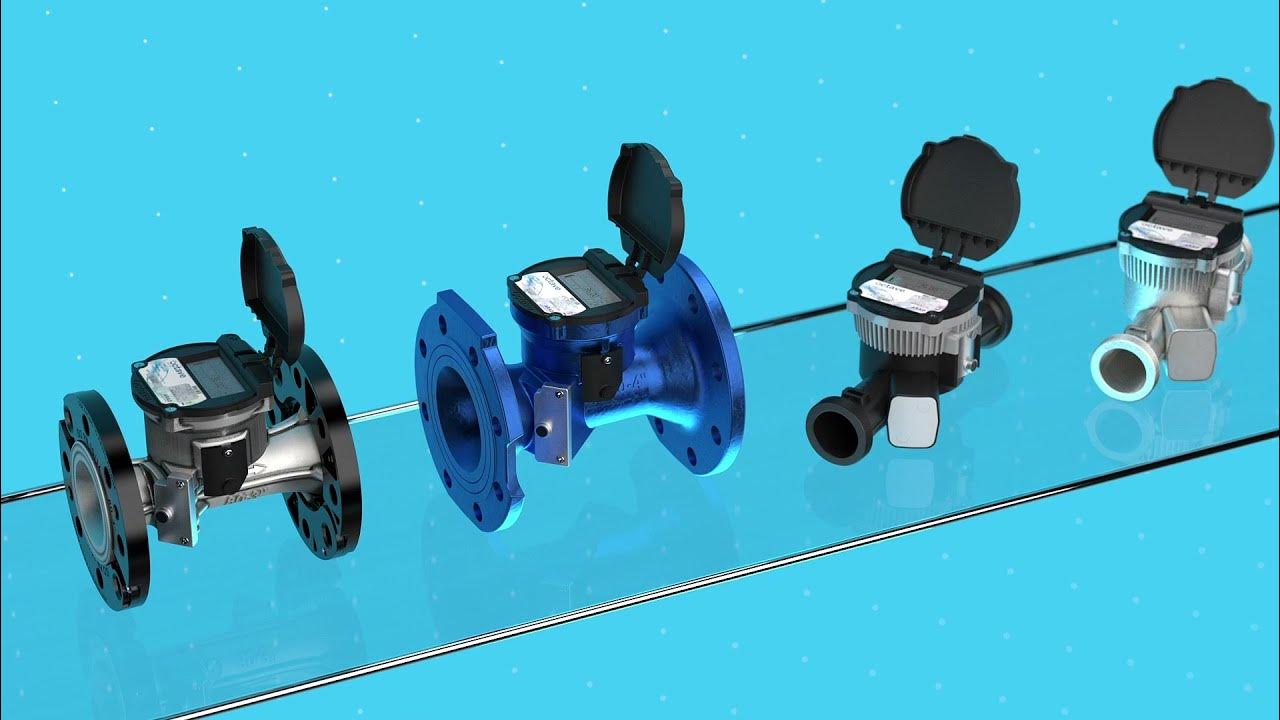 OCTAVE - Ultrasonic bulk water meter - YouTube