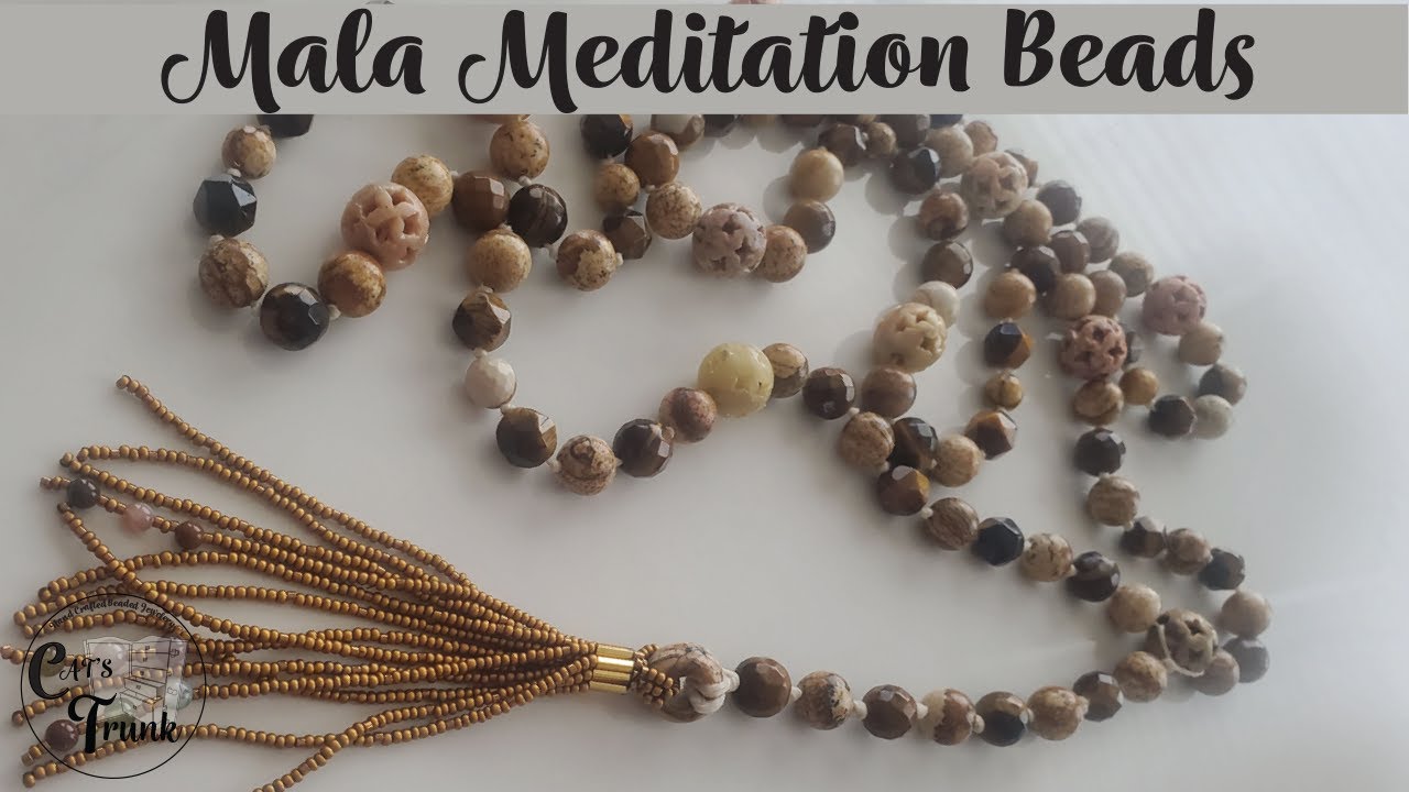 Mala Meditation Beads Tutorial - YouTube