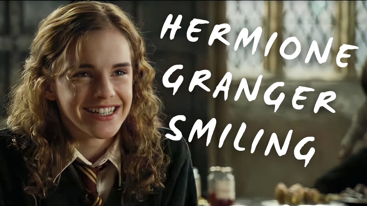 HERMIONE GRANGER SMILING (for 3 minute straight) - YouTube