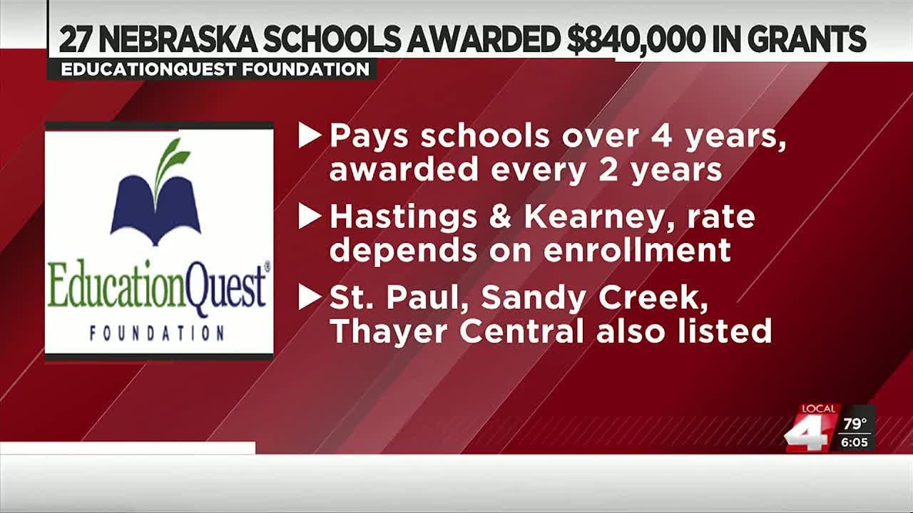 EducationQuest awards $840,000 in grant funding to 27 Nebraska high ...