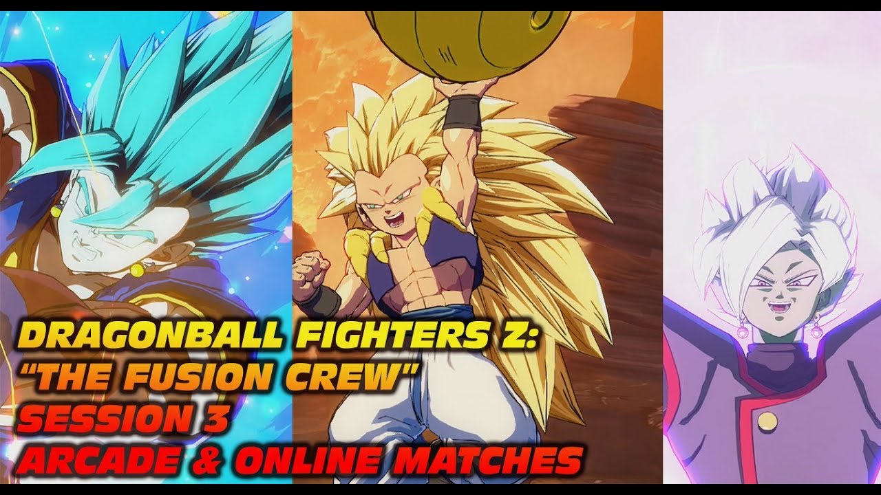Dragonball Fighters Z "The Fusion Crew": Arcade & Online Matches - YouTube