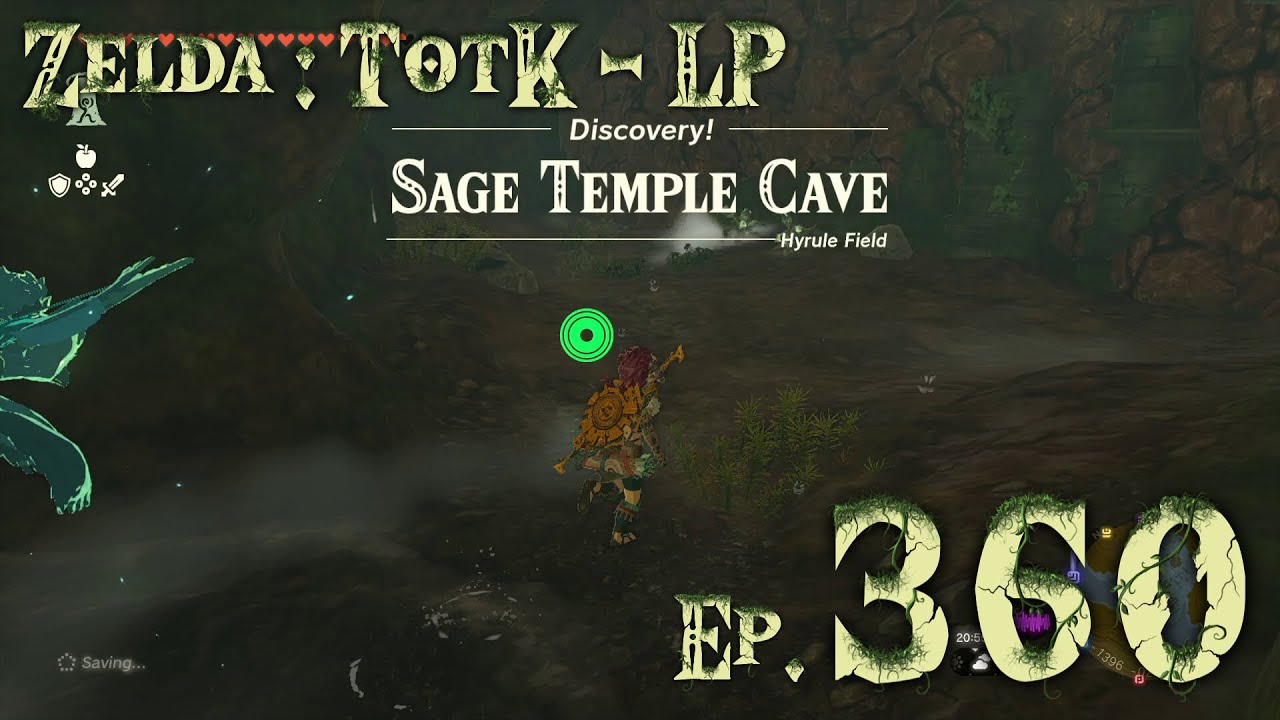 Zelda: Tears of the Kingdom LP - Part 360 - Sage Temple Cave - YouTube