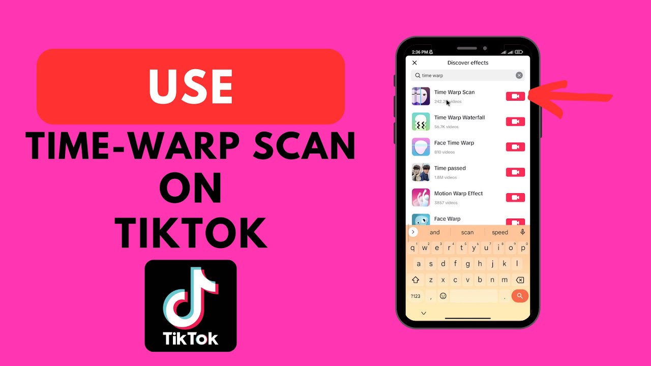How to Use TikTok's Time Warp Scan (2023) | Short Tutorial - YouTube