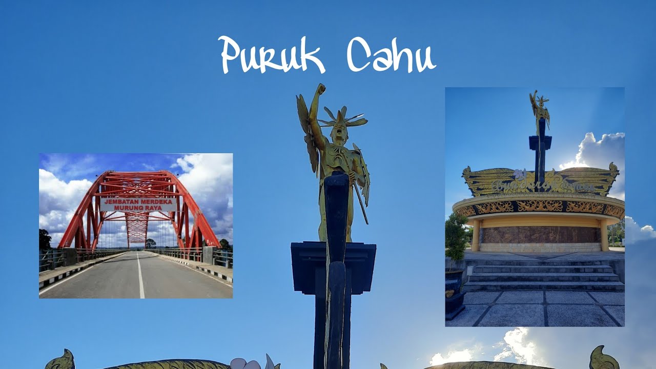 Puruk Cahu || Perjalanan dari Desa Tumbang Lahung ke Puruk Cahu - YouTube