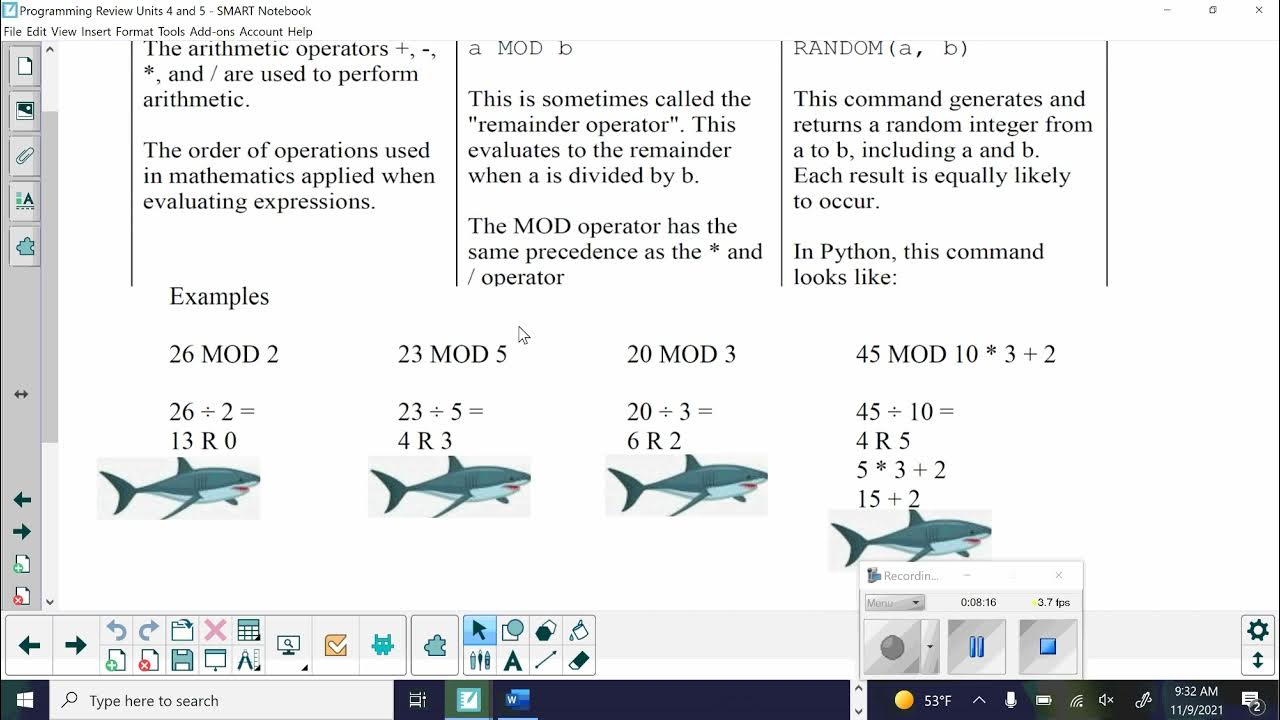 AP CSP Units 4 and 5 REVIEW Lesson 1 Sequencing - YouTube